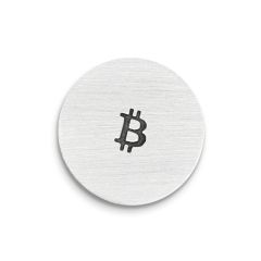 Metal seed phrase storage plate - backup for bitcoin hardware wallet