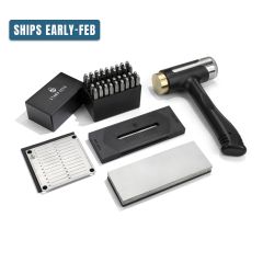 Metal seed phrase storage plate - backup for bitcoin hardware wallet