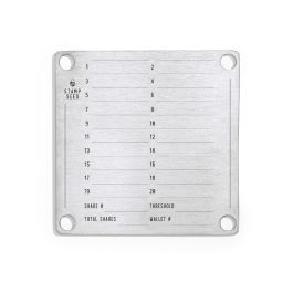 Shamir Backup Titanium Seed Plates